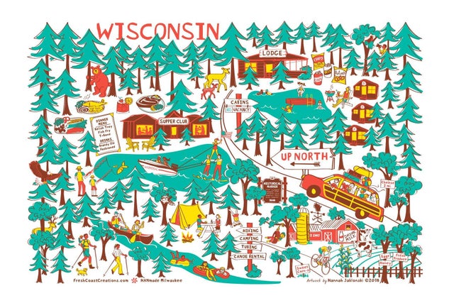 Puzzle - Up North Wisconsin, 500 Piece