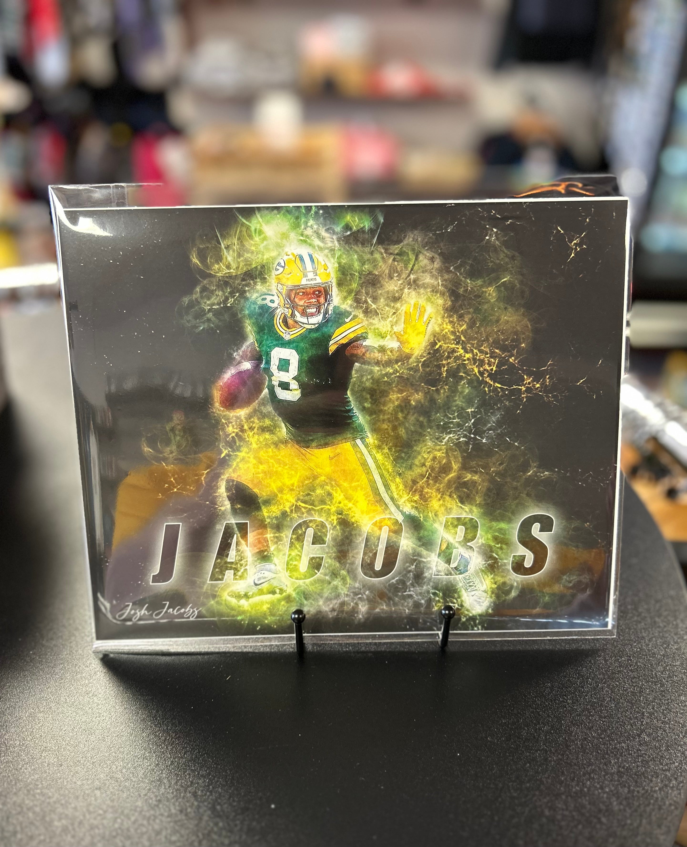 Print - Josh Jacobs, Version #1 | LoCo WisCo