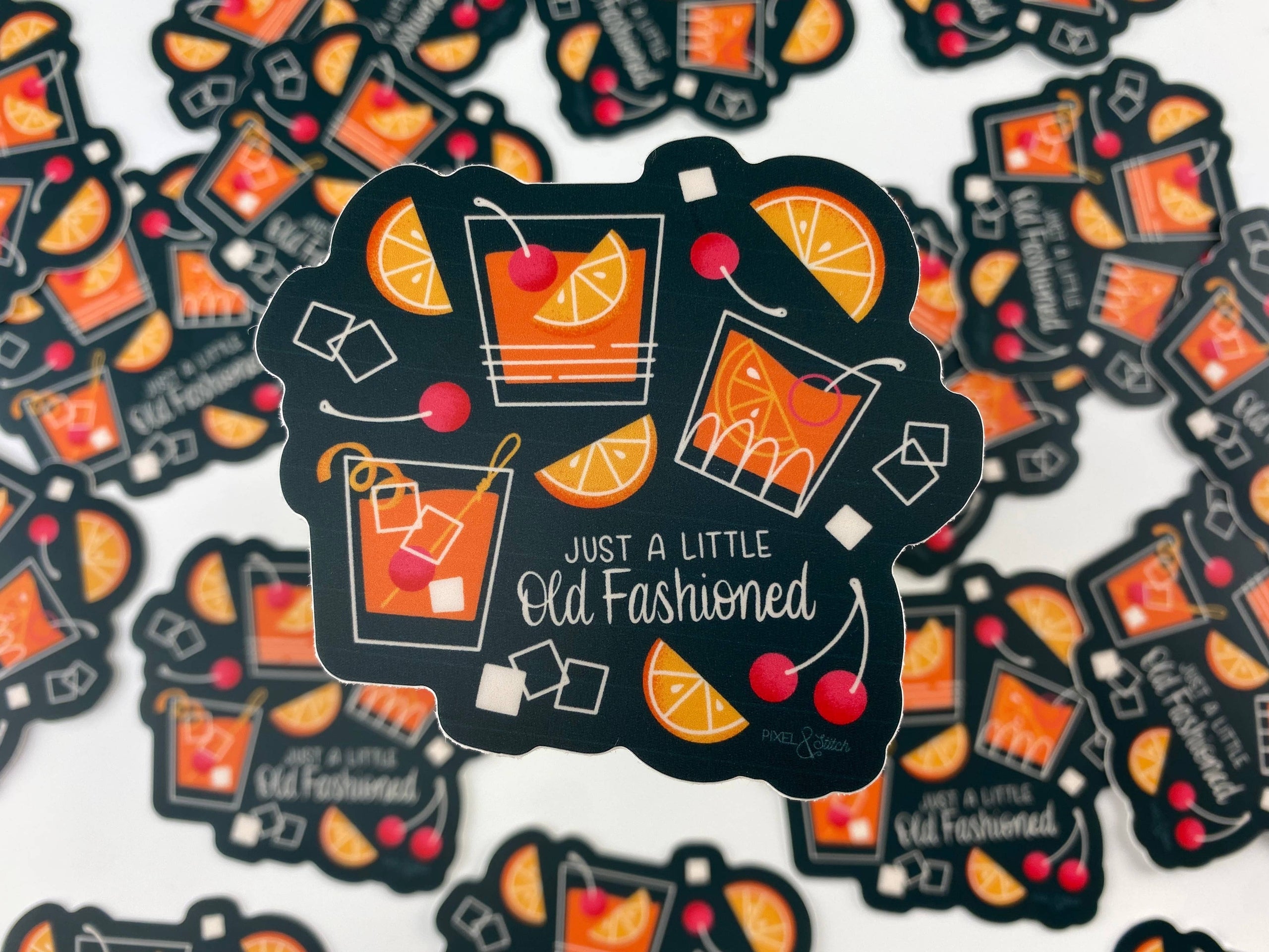Sticker - Just a Little Old Fashioned | LoCo WisCo
