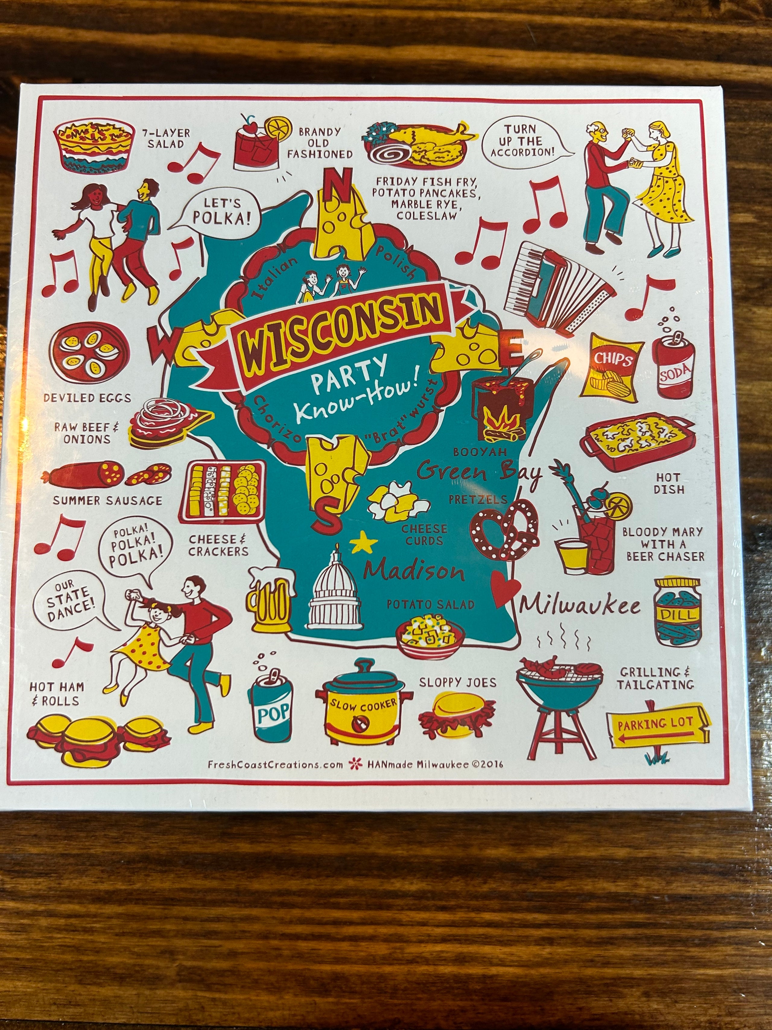 Puzzle - Wisconsin Party Know How, 500 Piece | LoCo WisCo