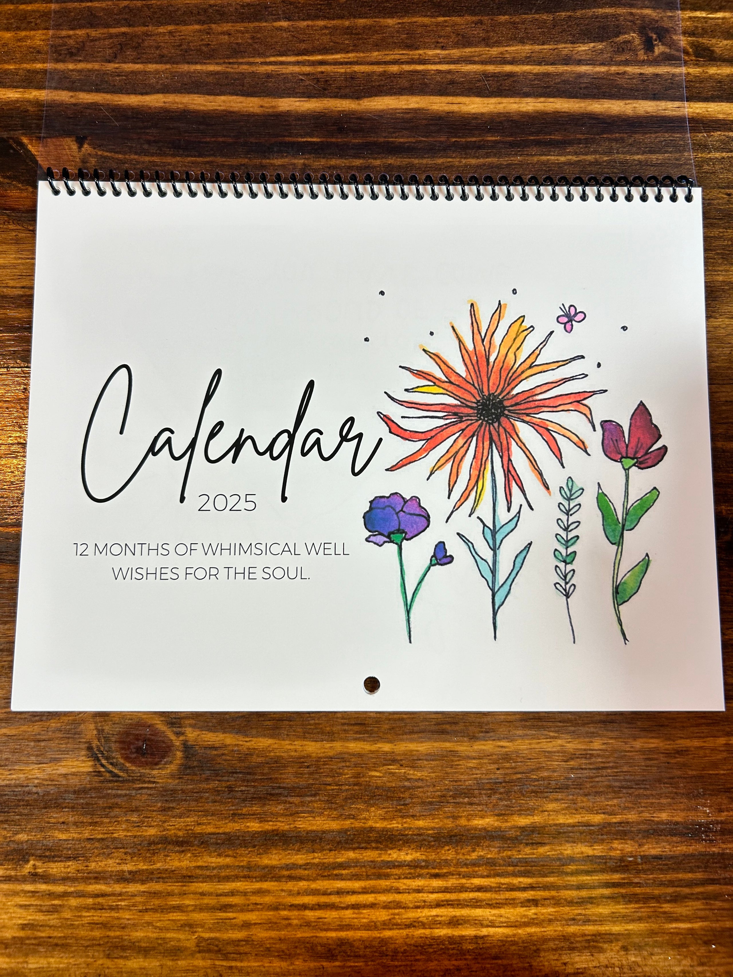 Calendar - 2025, 12 Month Hanging | LoCo WisCo