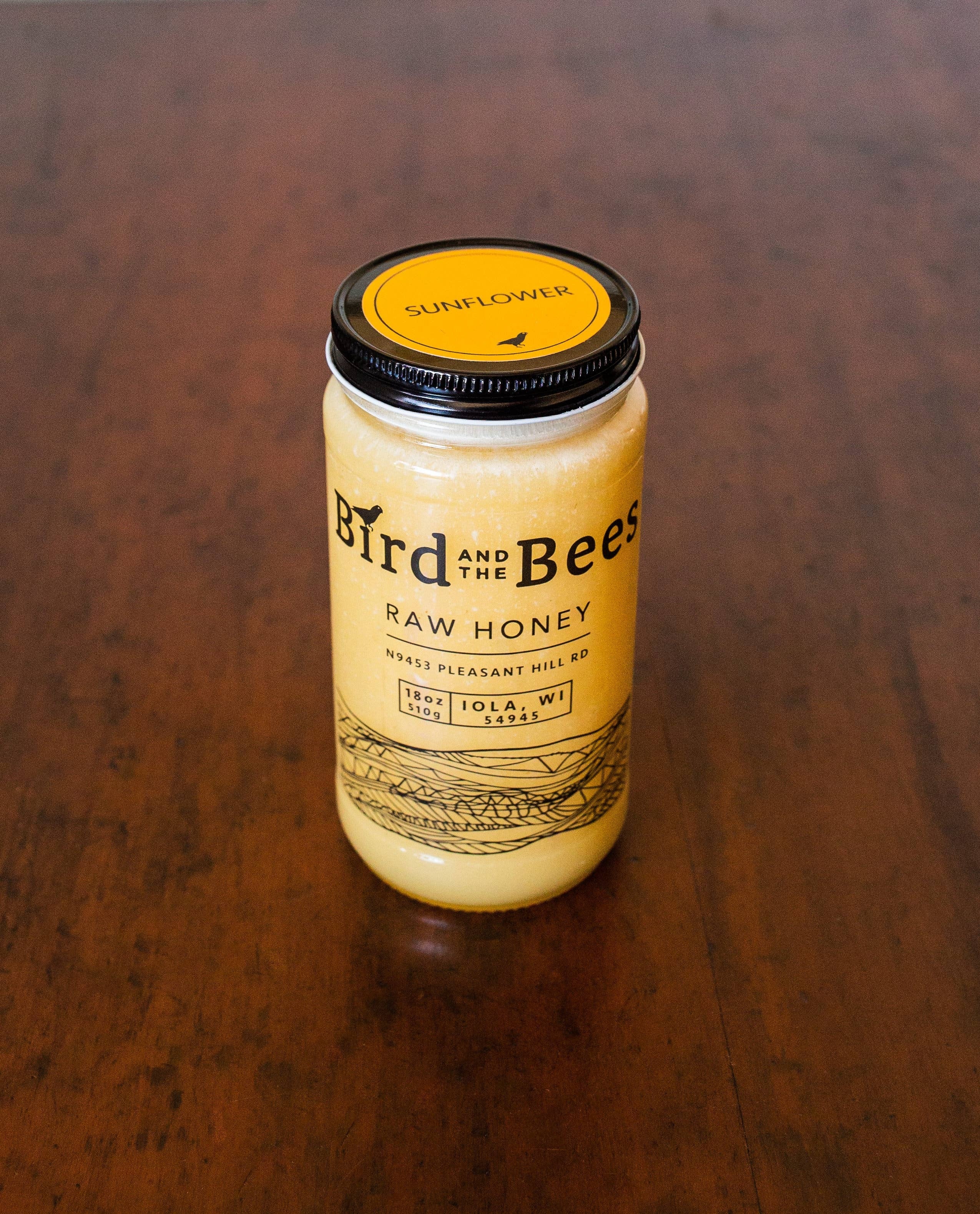 Honey - Sunflower, 18 oz. | LoCo WisCo