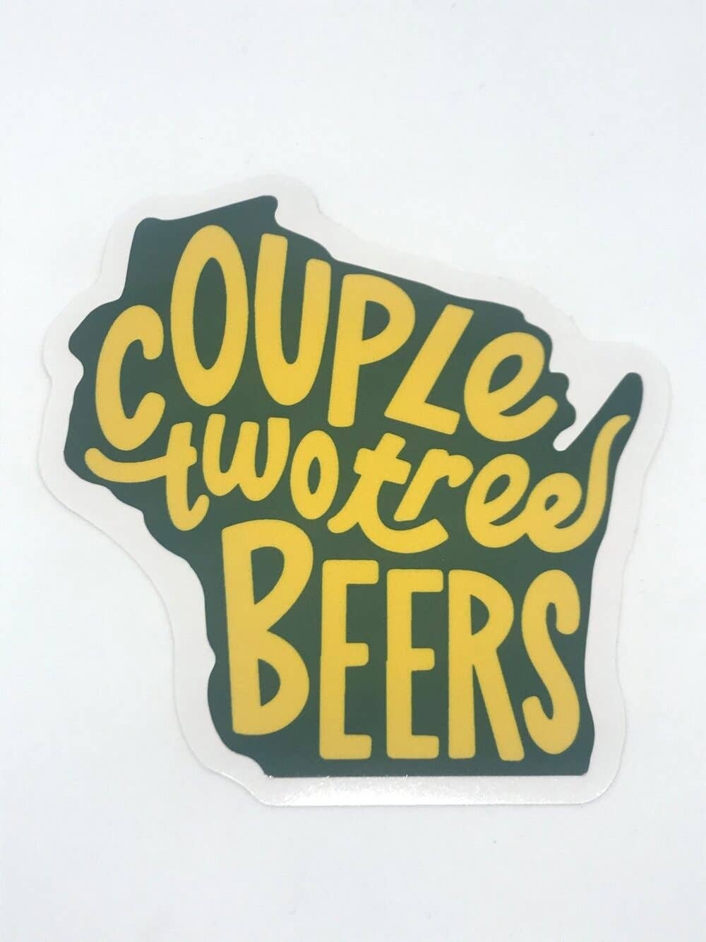 Sticker - Couple Two Tree Beers | LoCo WisCo