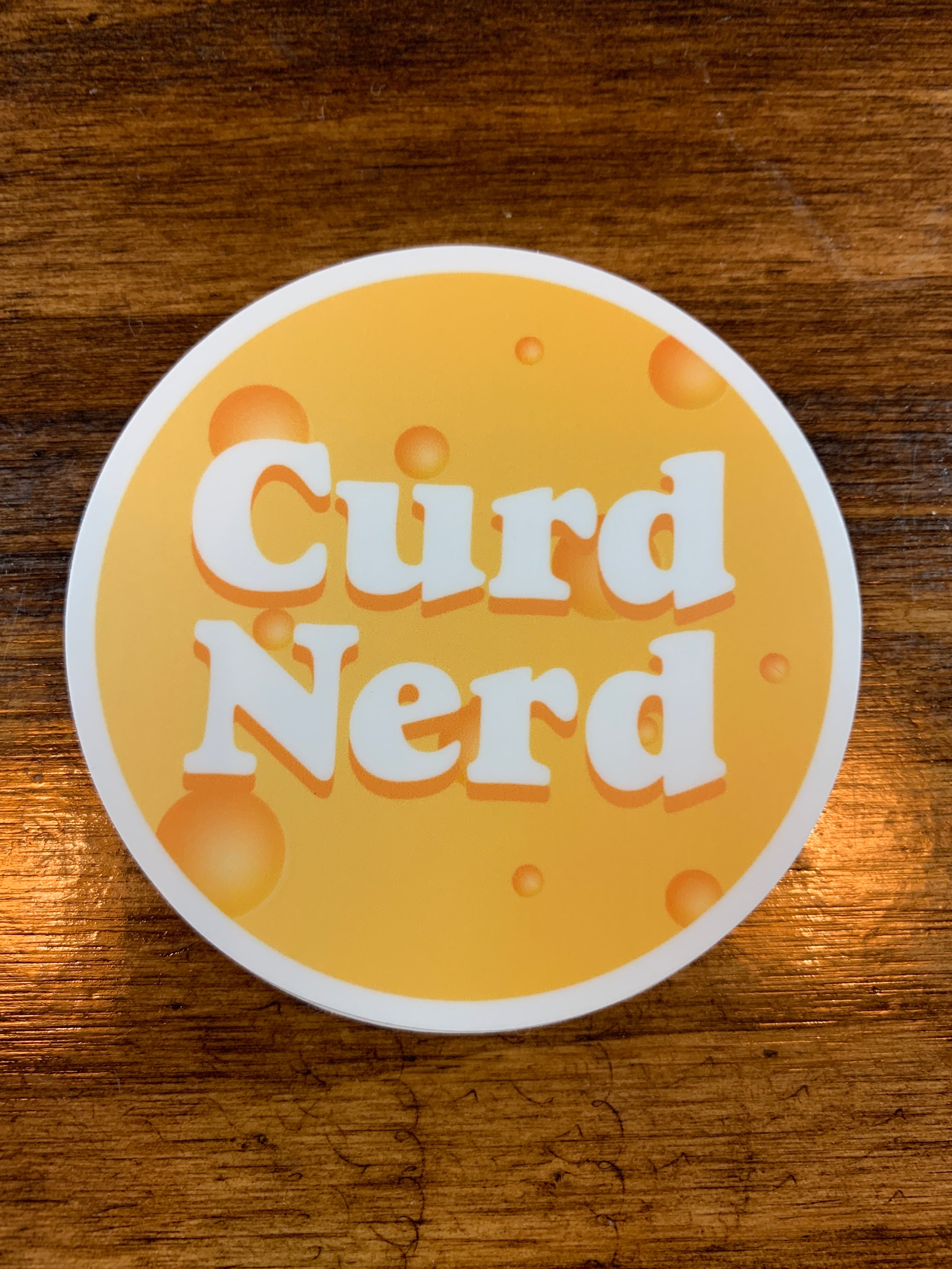 Sticker - Curd Nerd | LoCo WisCo